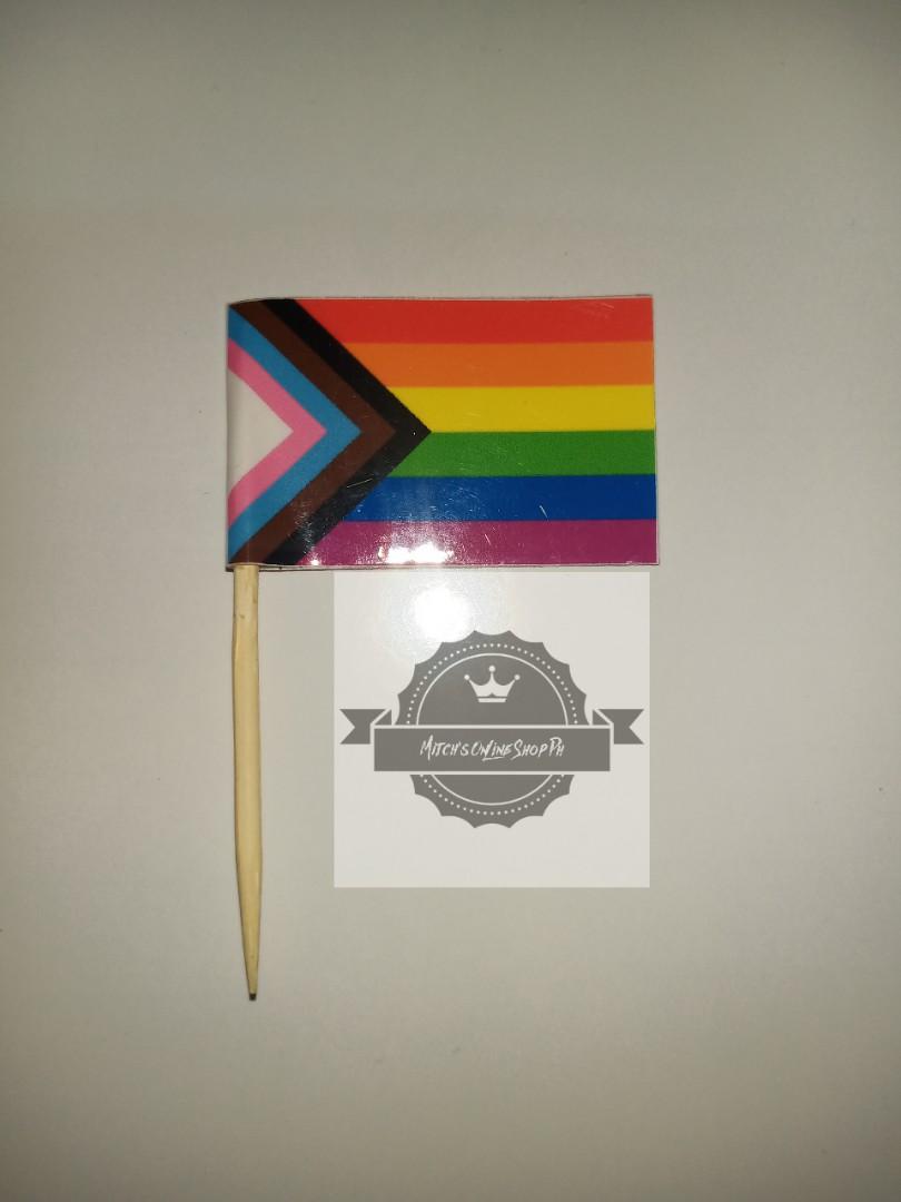 Toothpick Rainbow Flag, Hobbies & Toys, Stationary & Craft, Art ...
