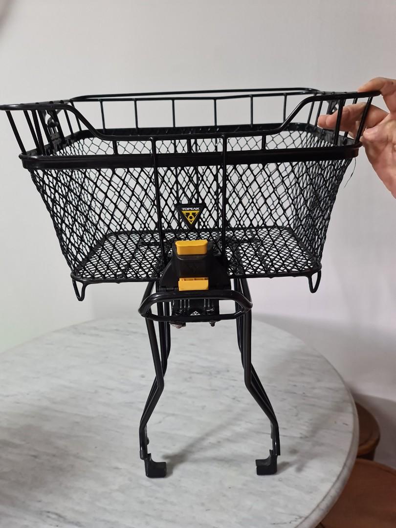 Topeak rear rack and basket, Sports Equipment, Bicycles & Parts, Parts ...