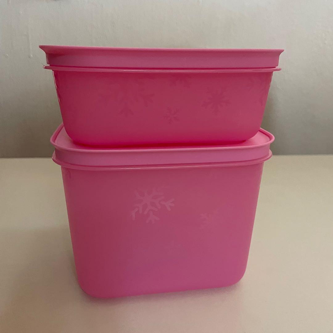 Tupperware pink containers, Furniture & Home Living, Kitchenware ...