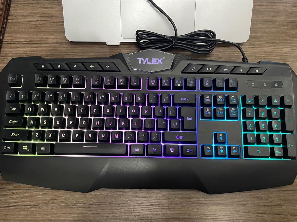 TYLEX RGB Gaming Keyboard, Computers & Tech, Parts & Accessories ...