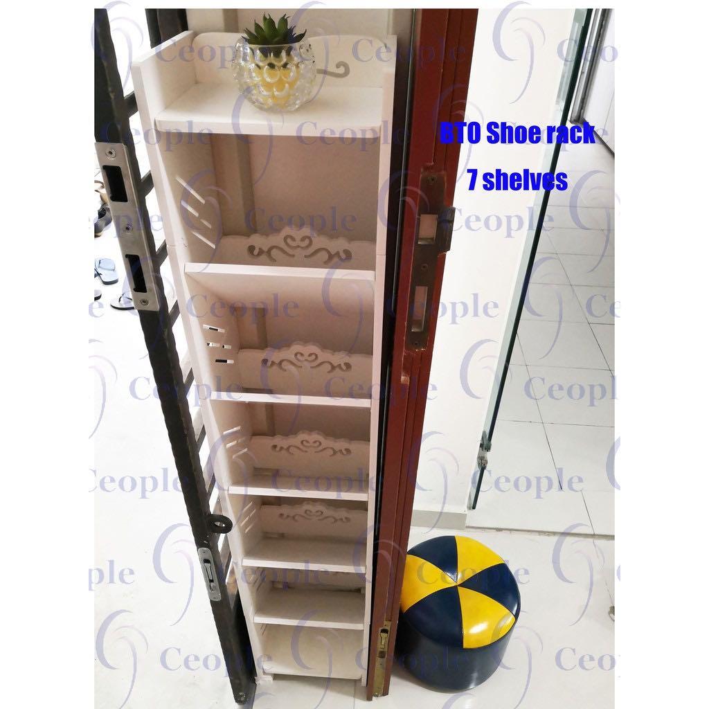 UPDATED VERSION Shoe rack/Shoe cabinet/DIY shoe rack/Furniture/ White ...