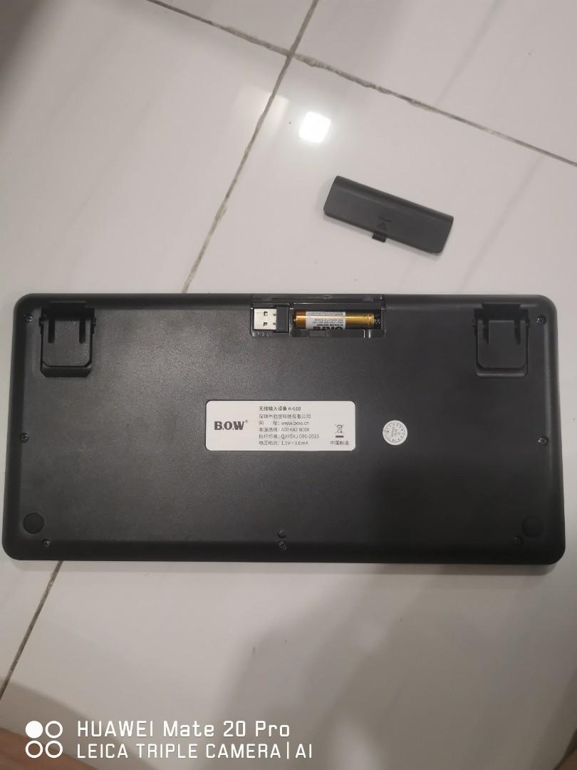 Used wireless keyboard, Computers & Tech, Parts & Accessories, Computer ...