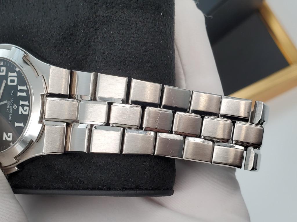 Vacheron Constantin Overseas Jumbo 42040 Military Black Dial 1st GEN ...