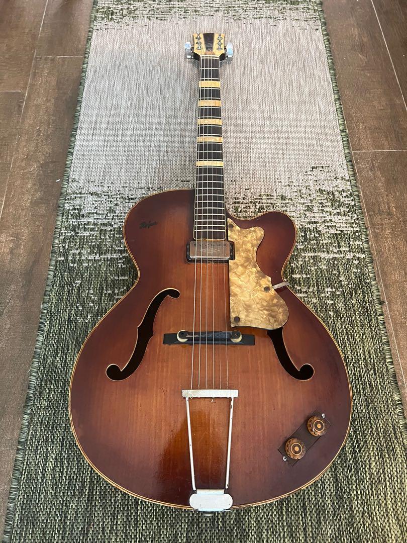 Vintage Hofner electric archtop, Hobbies & Toys, Music & Media, Musical ...