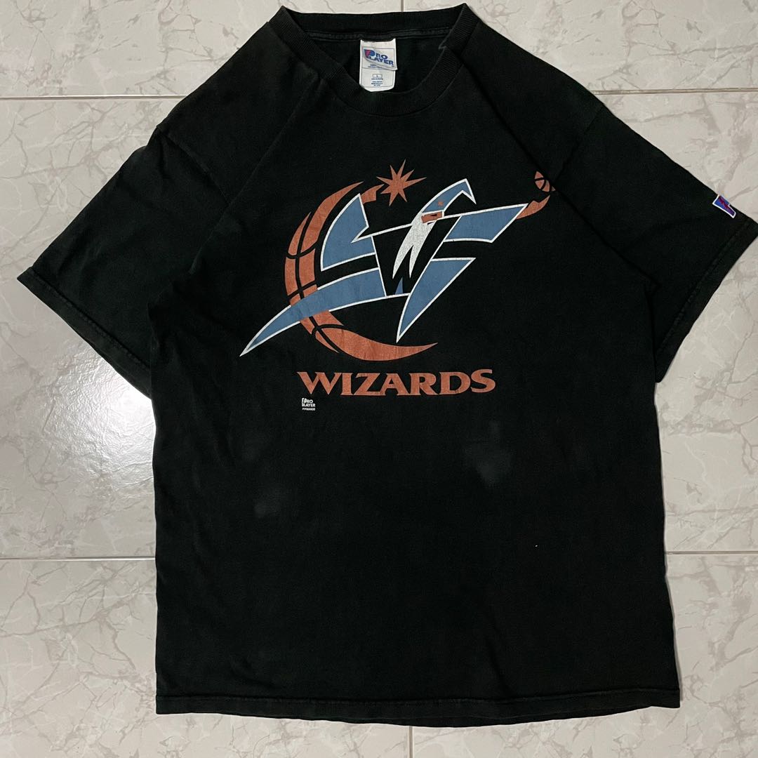 Vintage NBA Wizards Pro Player Tee, Men's Fashion, Tops & Sets, Tshirts ...