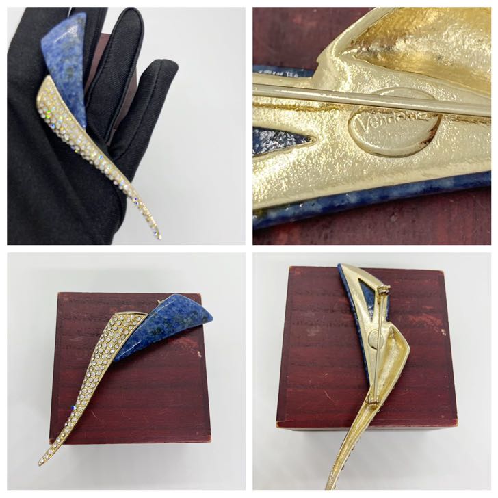 Vintage Vendome Brooch Pin, Women's Fashion, Jewelry & Organizers ...