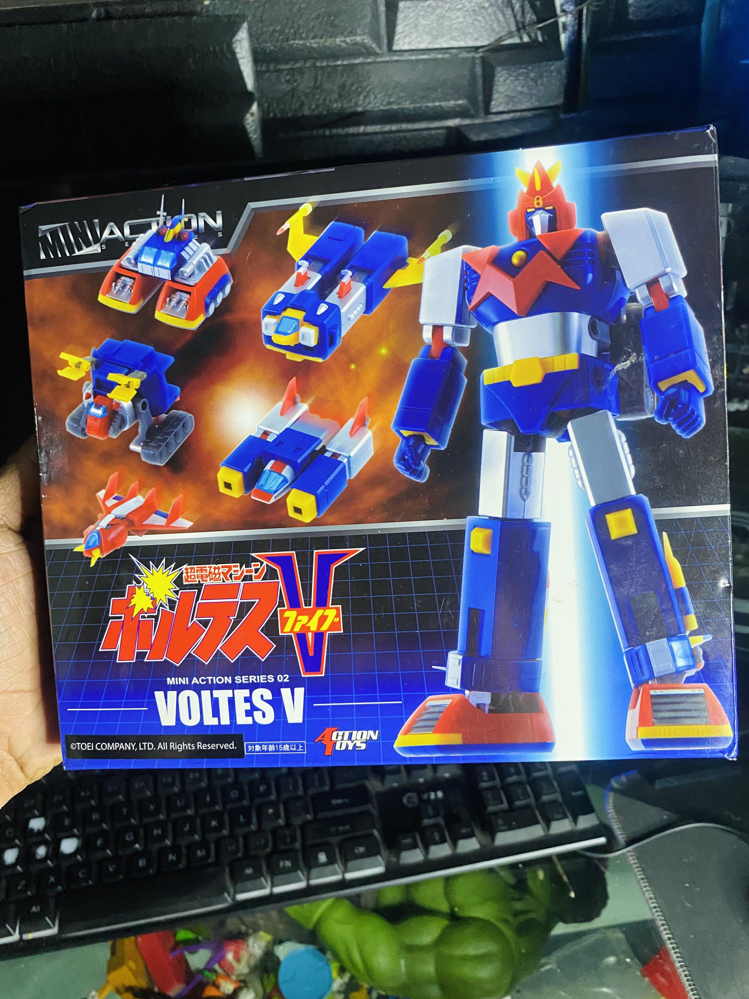 VOLTES V MINI ACTION SERIES 02, Hobbies & Toys, Toys & Games on Carousell