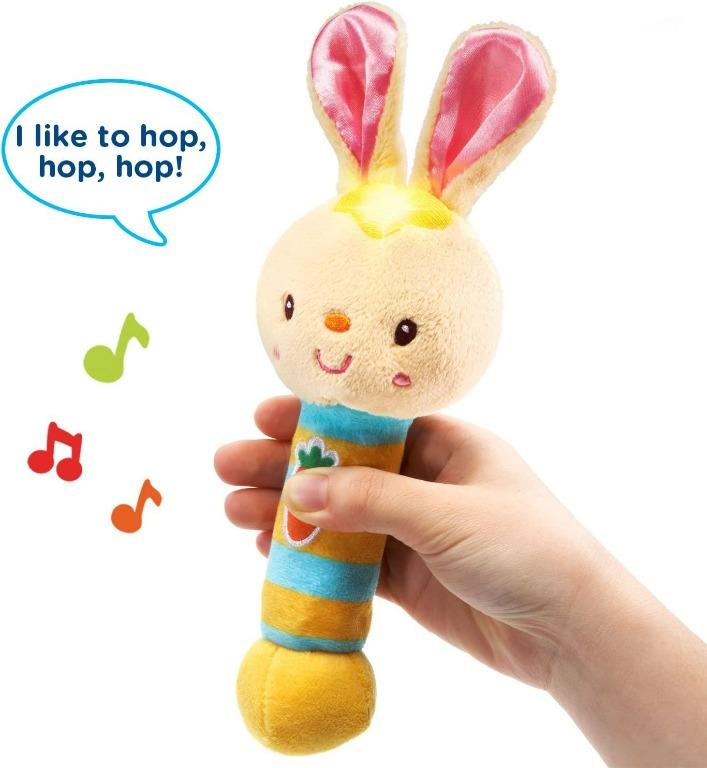 VTech Baby Cuddle & Teethe Bunny, Hobbies & Toys, Toys & Games on Carousell