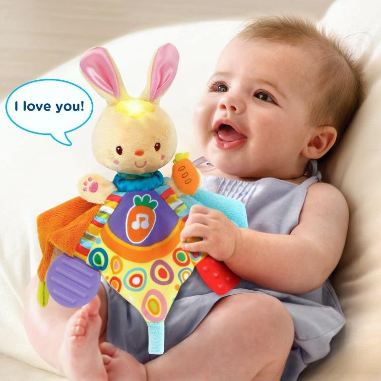VTech Baby Cuddle & Teethe Bunny, Hobbies & Toys, Toys & Games on Carousell