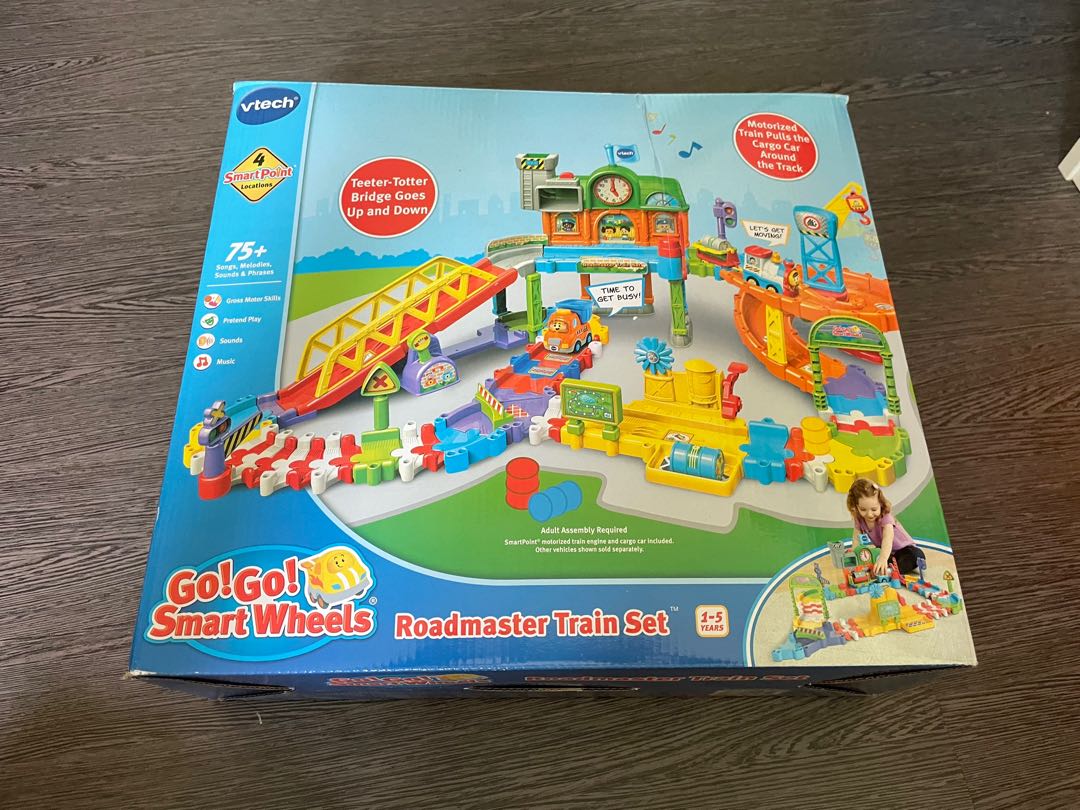 VTech Go! Go! Smart Wheels Roadmaster Train Set, Hobbies & Toys, Toys ...