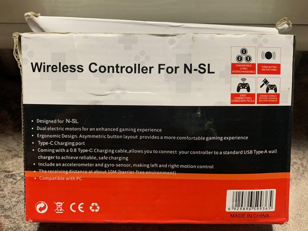 Wireless N-SL controller for Nintendo, Video Gaming, Gaming Accessories ...