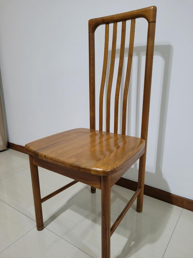 Wooden Chair, Furniture & Home Living, Furniture, Chairs on Carousell