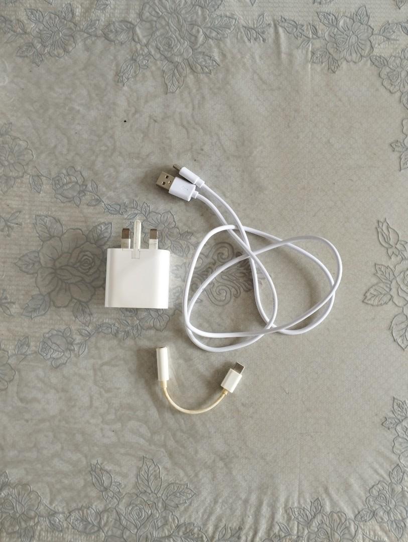 Handphone Charger, type C USB cable and adapter cable, Mobile Phones ...