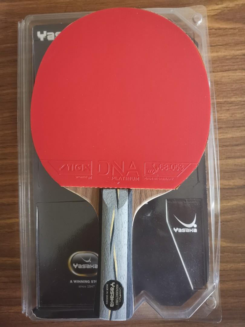 Yasaka Extra Offensive FL with Stiga DNA platinum H Black 2.1mm and M ...