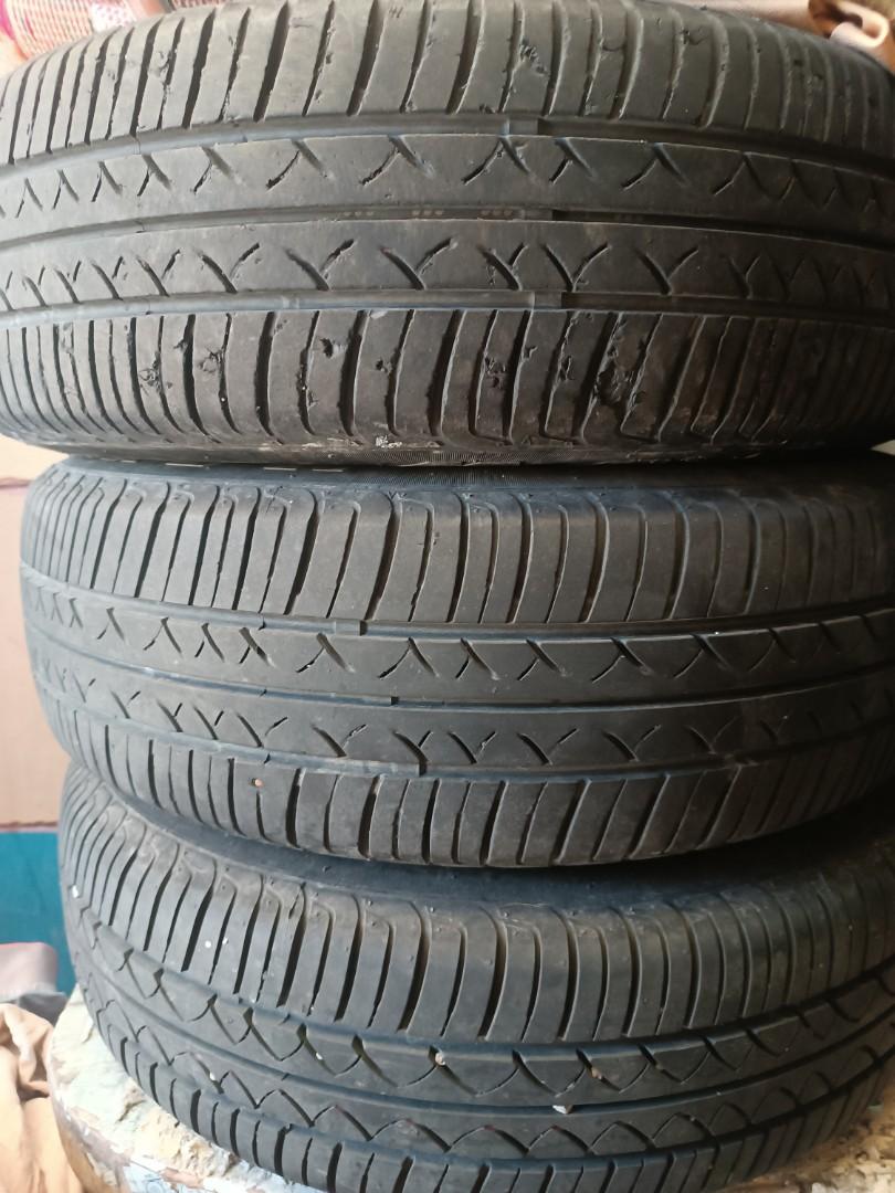 14 inch rim tire, Car Parts & Accessories, Mags and Tires on Carousell