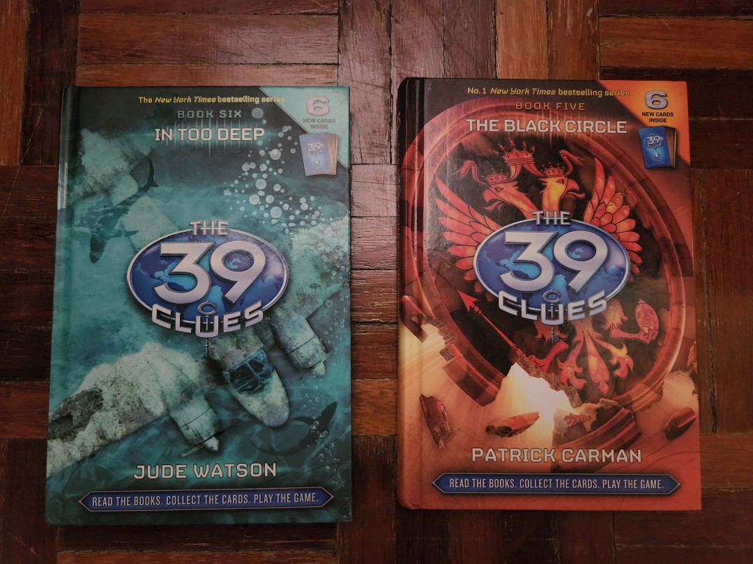 39 Clues: In Too Deep & The Black Circle, Hobbies & Toys, Books ...