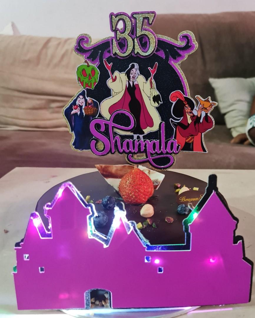 3D Cake topper with lights, Hobbies & Toys, Stationery & Craft ...