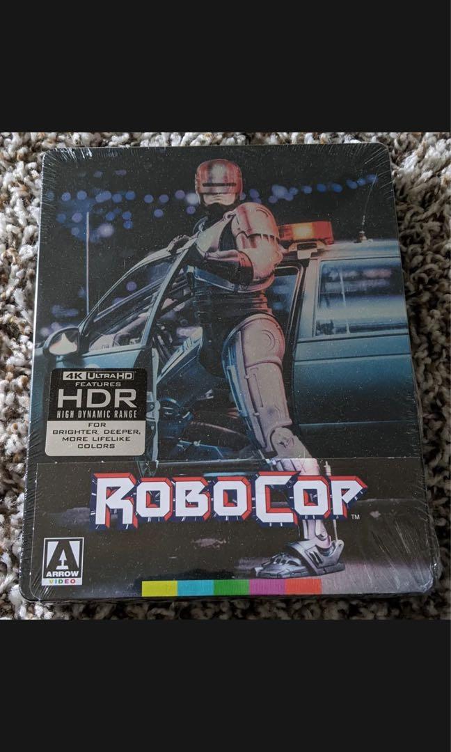 (4K Steelbook) Robocop 4K Ultra HD UHD Blu-ray Steelbook ARROW (Like ...