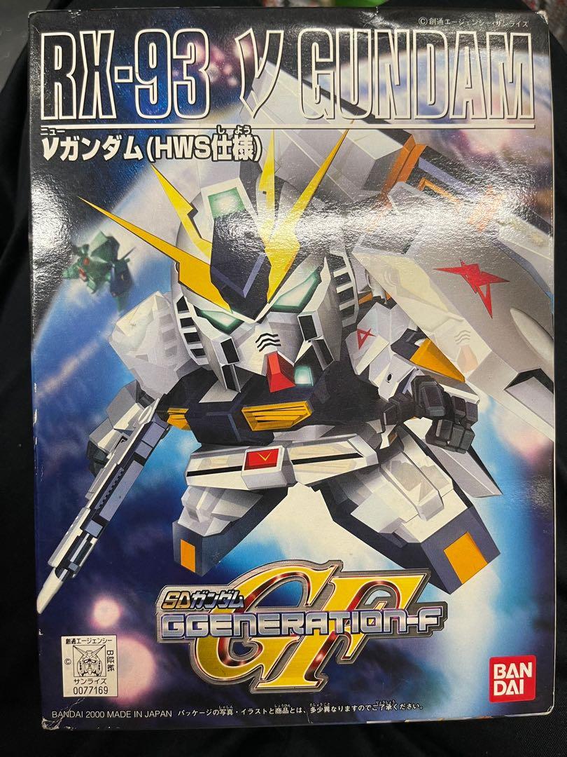 清屋平讓 全新未砌 Bandai SD Nu Gundam BB 戰士 209 V 高達 RX-93 模型 (盒舊 欠說明書）, 預購 - Carousell