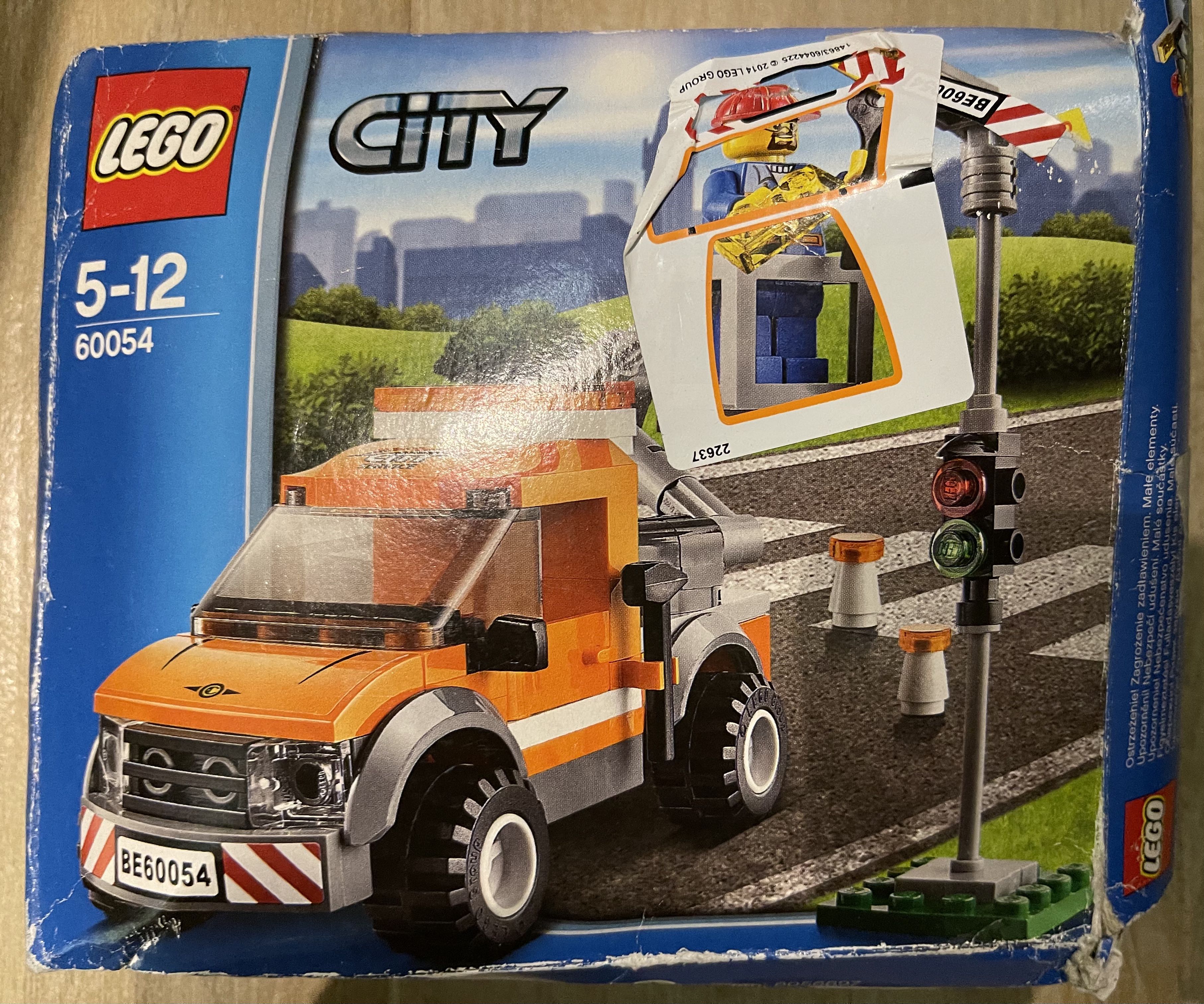 淸屋平讓 已開封 Lego 60054 City Light Repair Truck (散件 連Instruction manual）盒舊 ...