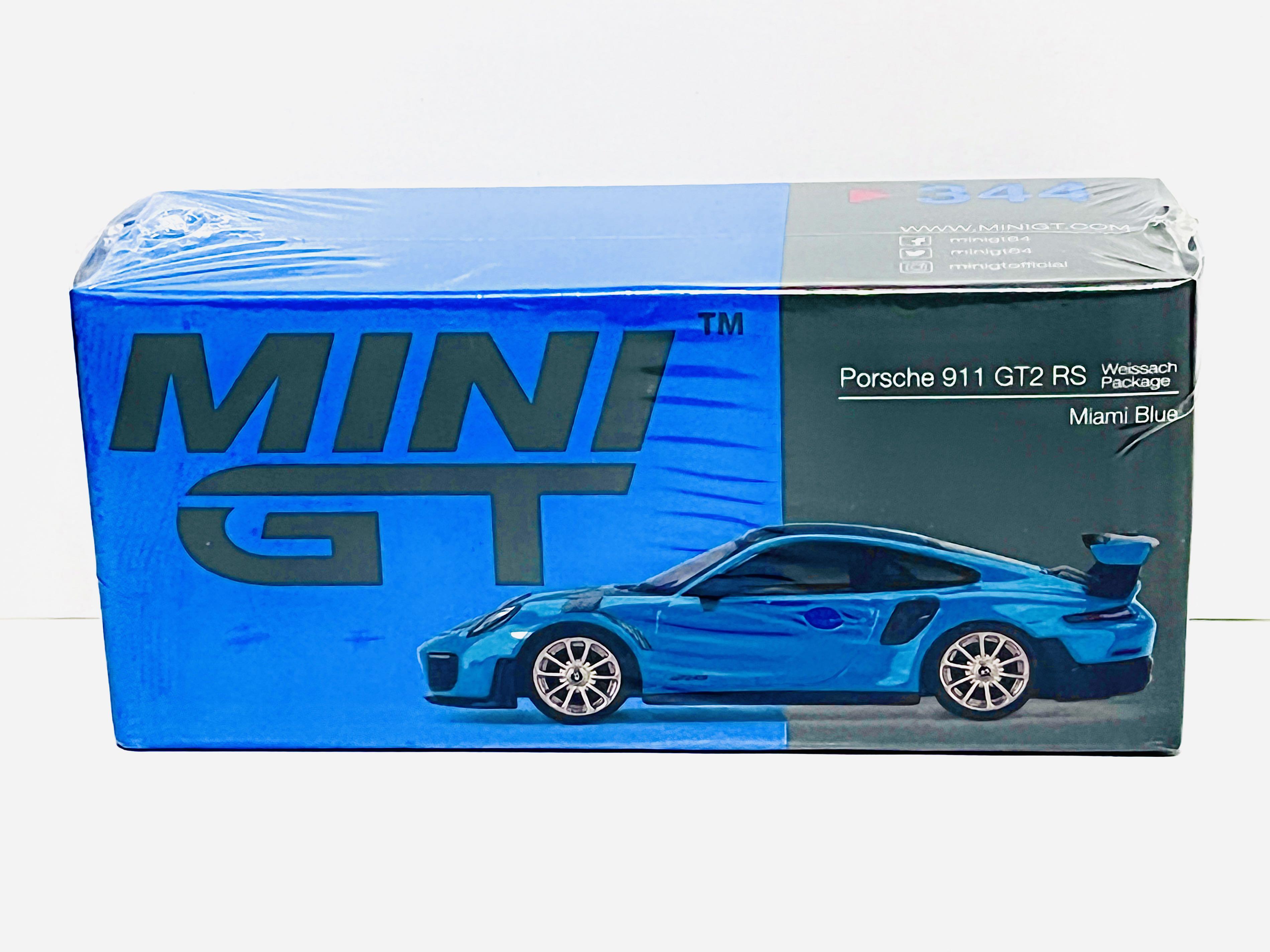 全新 未開封 MiniGT No. 344 Scale 1:64 1/64 比例 Mini GT 合金 車仔 保時捷 Porsche 911 ...