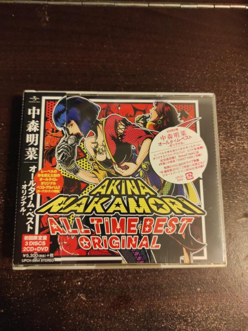 中森明菜 Akina Nakamori All Time Best Original 3Discs (2CD+DVD), 興趣及遊戲, 音樂、樂器 & 配件, 音樂與媒體 - CD 及 DVD ...