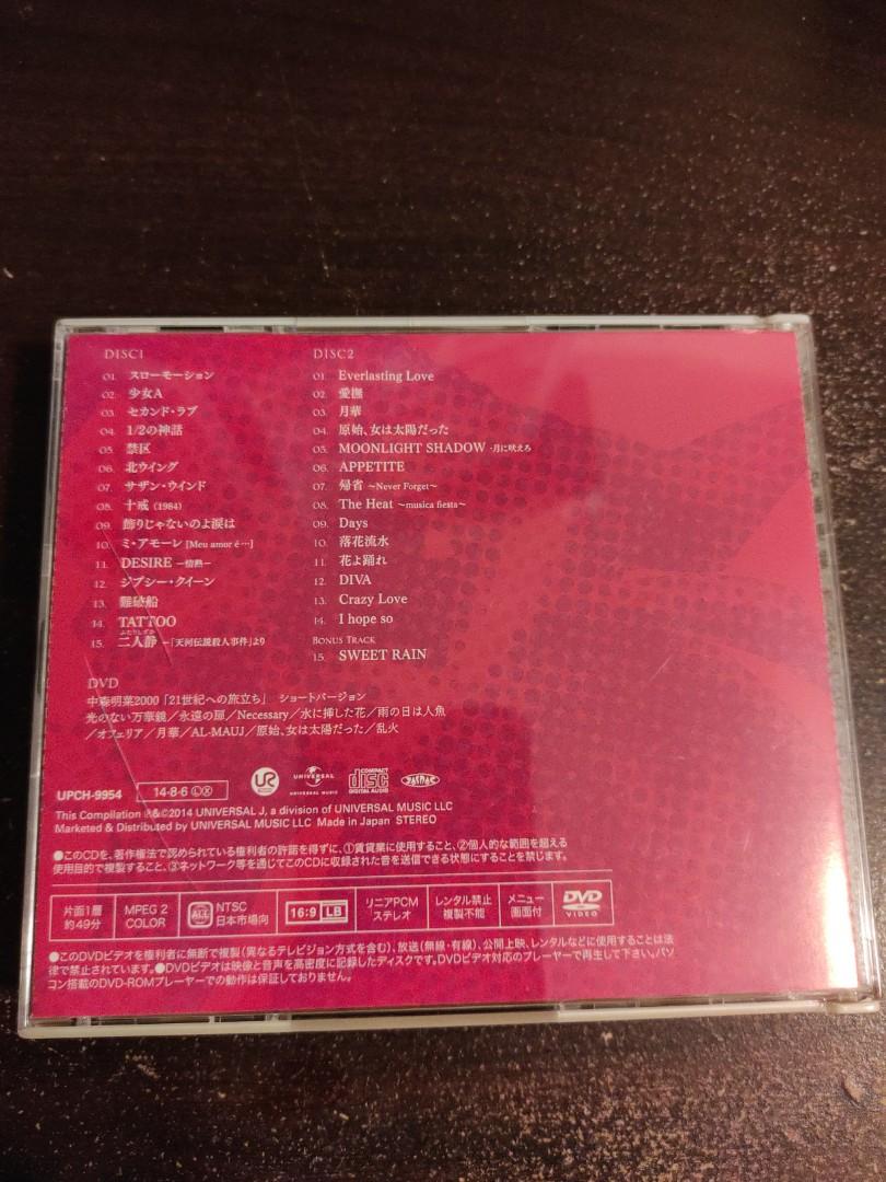 中森明菜 Akina Nakamori All Time Best Original 3Discs (2CD+DVD), 興趣及遊戲, 音樂樂器 & 配件, 音樂與媒體 - CD 及 DVD ...