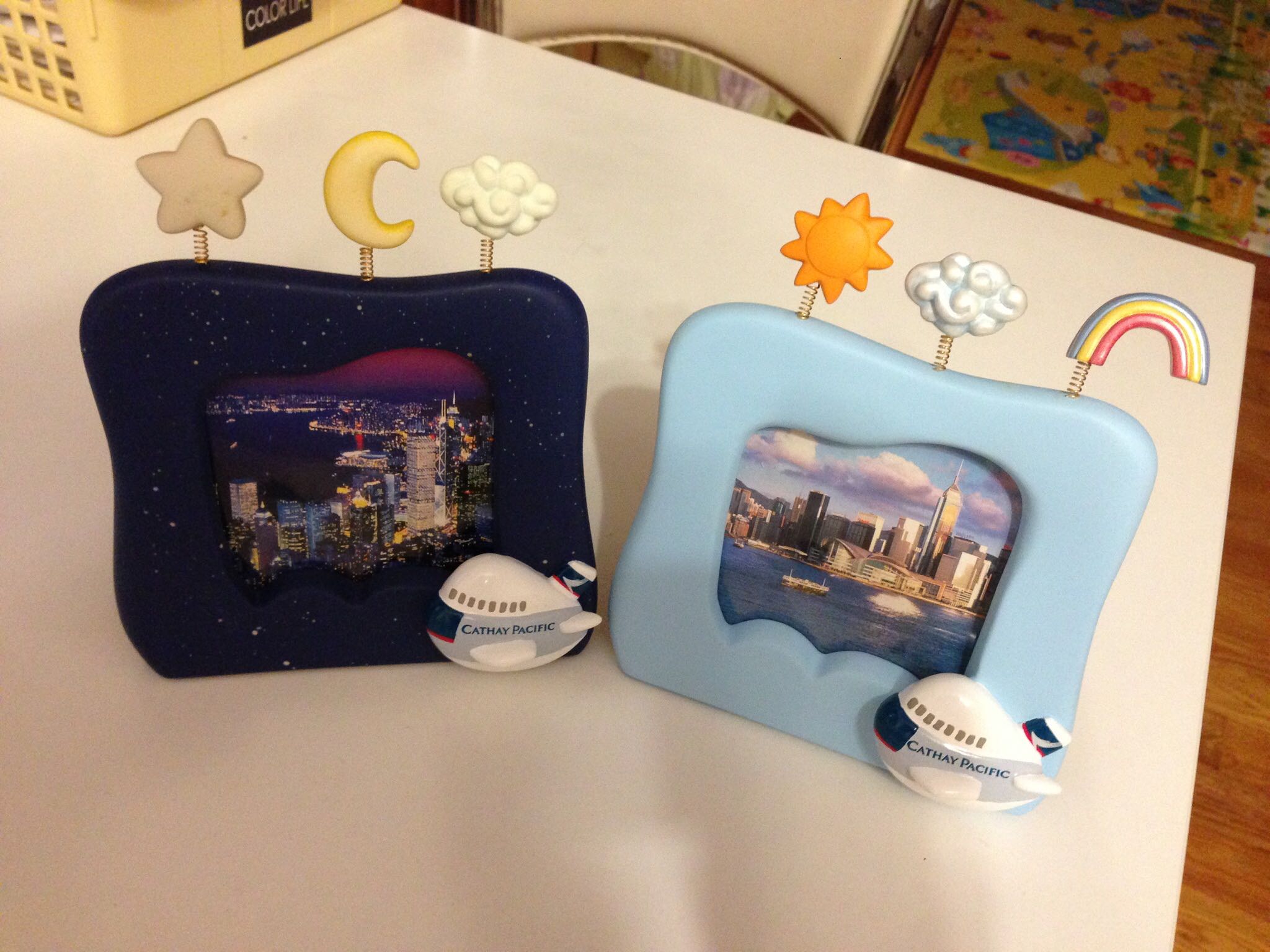國泰航空 Cathay Pacific Day n Night 相架 photo frame, 攝影器材, 攝影配件, 其他攝影配件 ...