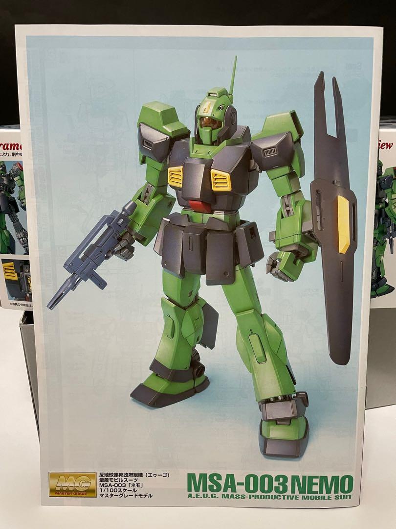 (全新現貨) Gundam Zeta MG MSA-003 Nemo 尼姆 高達模型 (可順豐到付), 興趣及遊戲, 玩具 & 遊戲類 ...