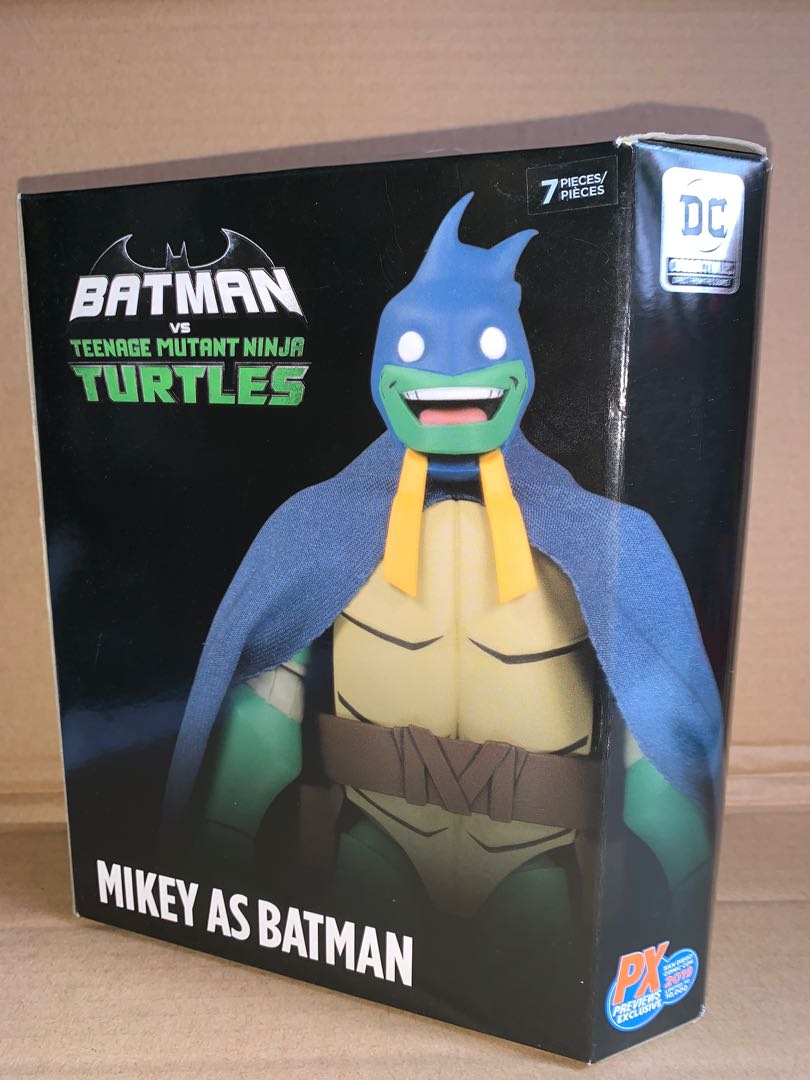 全新 Mikey as Batman Nickelodeon Batman VS Teenage Mutant Ninja Turtles(6 ...