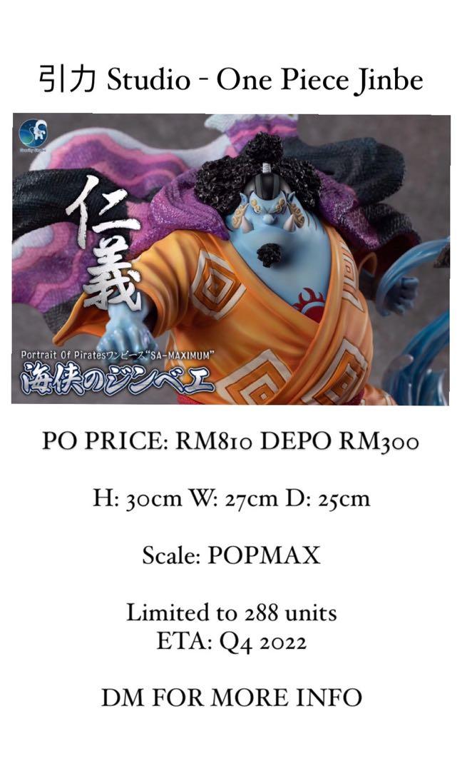 引力 Studio - One Piece Jinbe, Hobbies & Toys, Toys & Games on Carousell