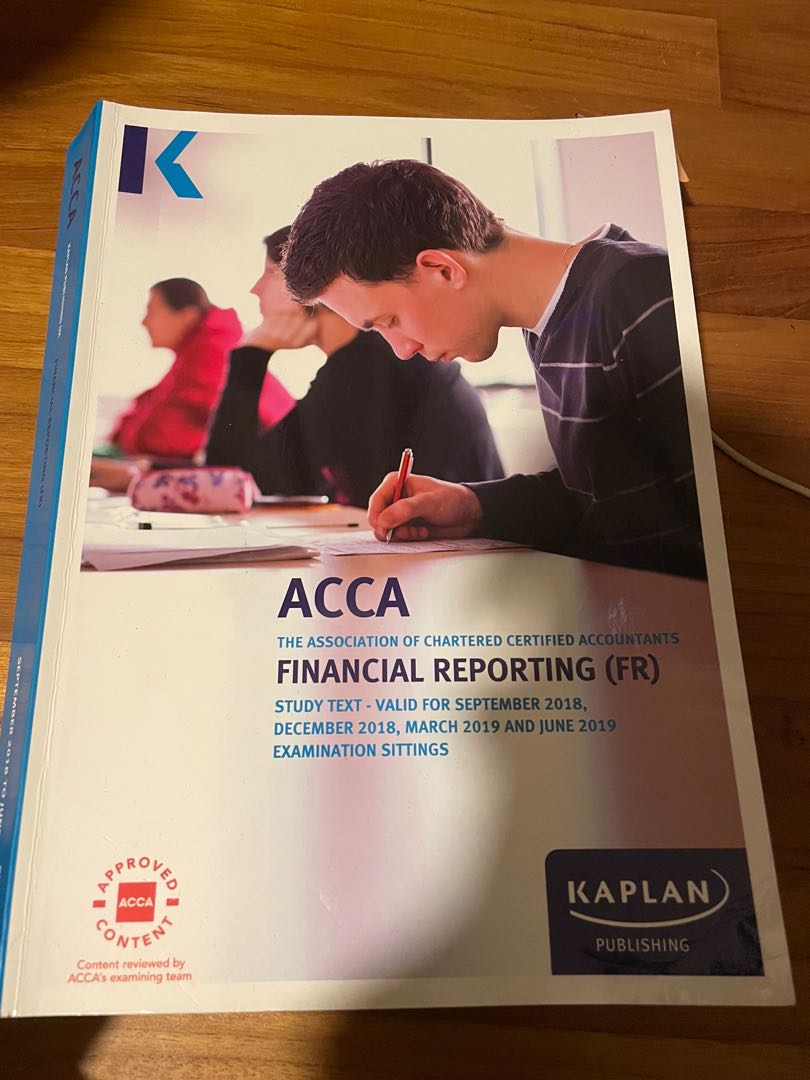 ACCA financial reporting study text, Hobbies & Toys, Books & Magazines ...