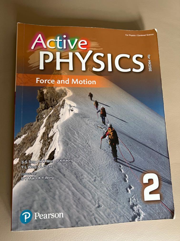 Active Physics Book 2 Force and Motion, 興趣及遊戲, 書本 & 文具, 教科書 - Carousell