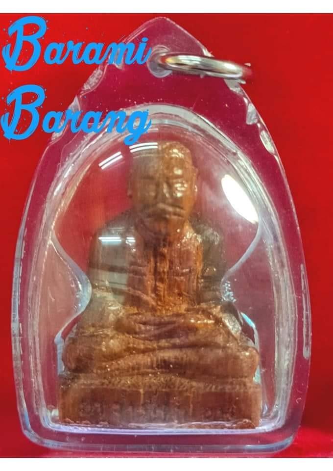 Ajarn Fon/Phor Fon Special Wood Carved Roop Lor Roon Phisip Wat Berng ...