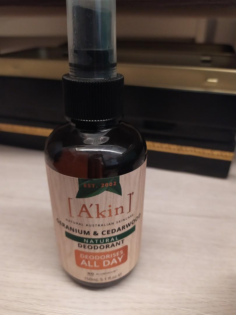 Akin Natural deodorant, Beauty & Personal Care, Fragrance & Deodorants ...