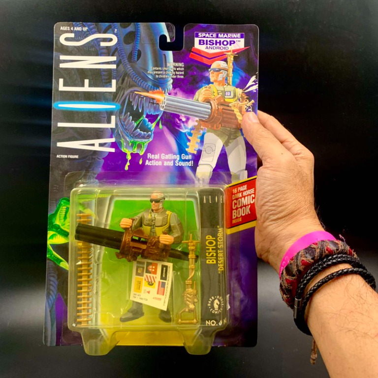 Aliens Space Marine Bishop Android 1992, Kenner, Hobbies & Toys, Toys ...