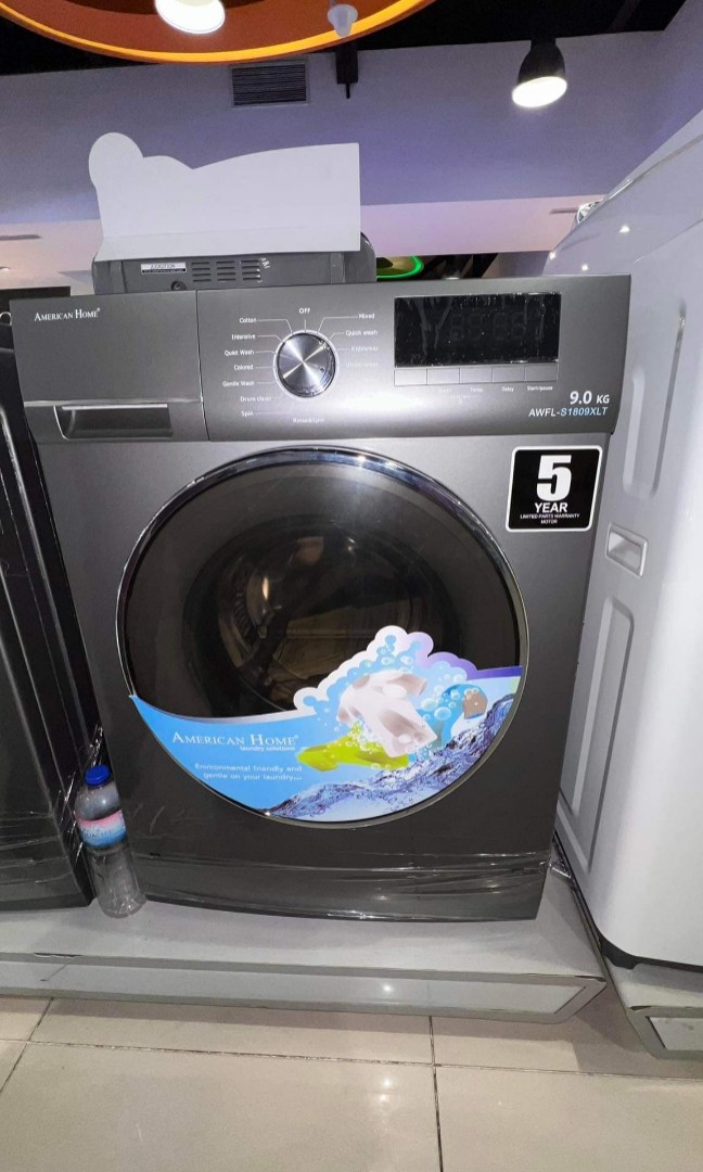 AMERICAN HOME FRONTLOAD FULLY AUTOMATIC WASHING MACHINE, TV & Home ...