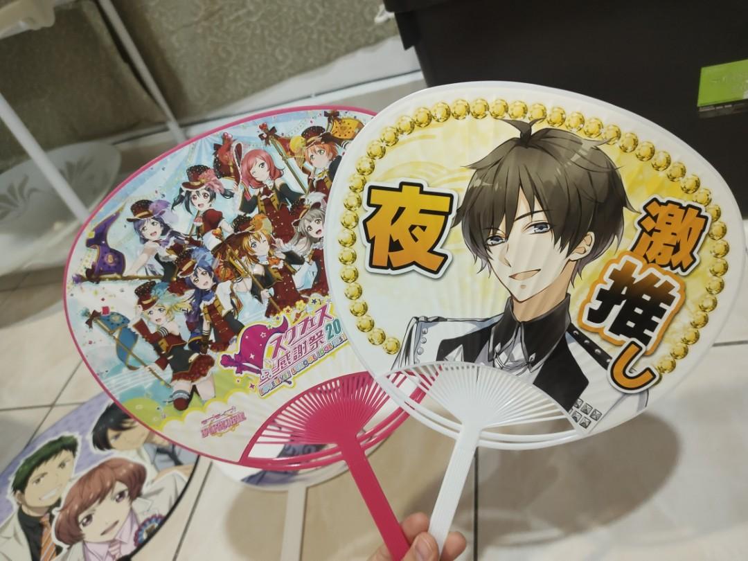 Anime hand fans assorted, Hobbies & Toys, Collectibles & Memorabilia, J ...