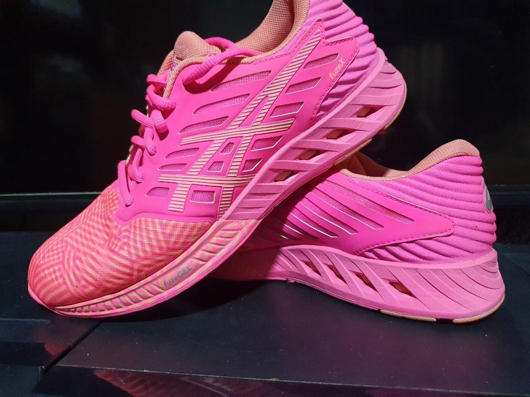 Asics Pink, Women's Fashion, Footwear, Sneakers on Carousell