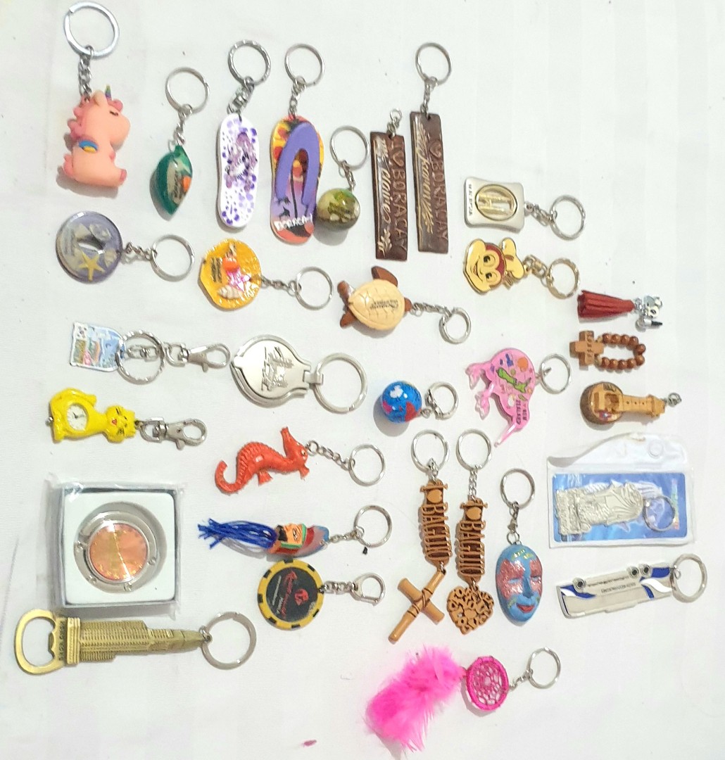 Assorted Keychains and Ref Magnets, Hobbies & Toys, Stationary & Craft ...