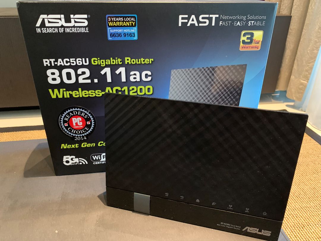 Asus RT-AC56U Wireless Router, Computers & Tech, Parts & Accessories ...