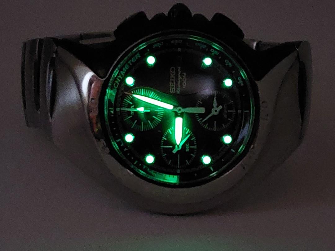 Authentic SEIKO BATMAN chronograph watch, Men's Fashion, Watches ...
