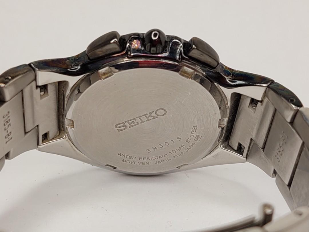 Authentic SEIKO BATMAN chronograph watch, Men's Fashion, Watches ...