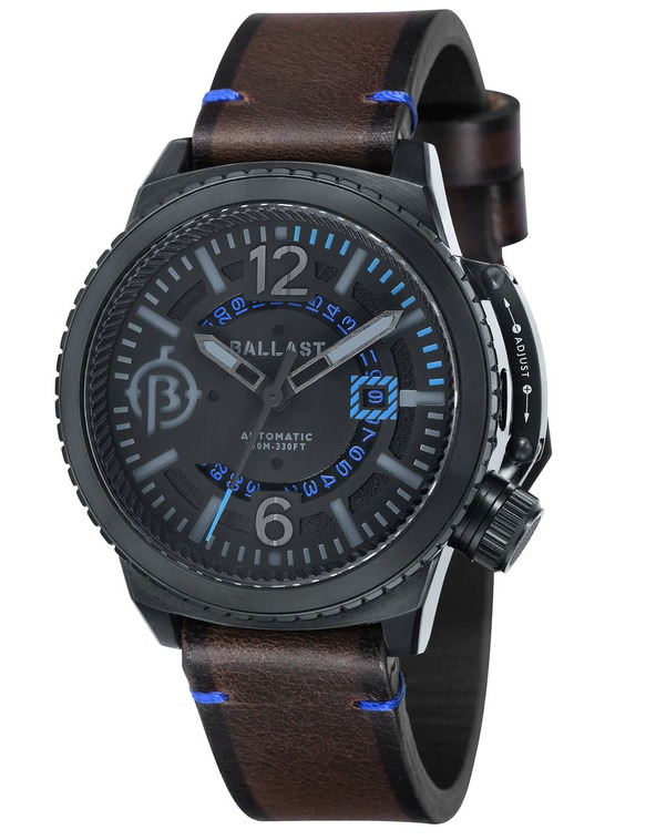 激抵價！全新正版Ballast BL-3133-04/05/06 自動機械錶 ！日本Miyota自動機！特色Bezel System!, 名牌 ...