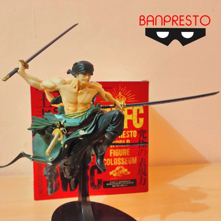 Banpresto One Piece Roronoa Zoro - BWFC 2017 (BIB), Hobbies & Toys ...