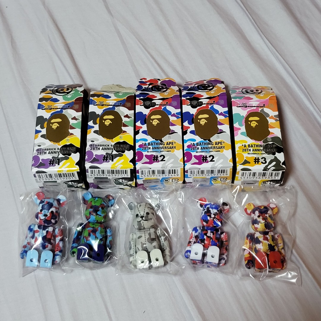 Be@rbricks Bape, Hobbies & Toys, Memorabilia & Collectibles, Vintage ...