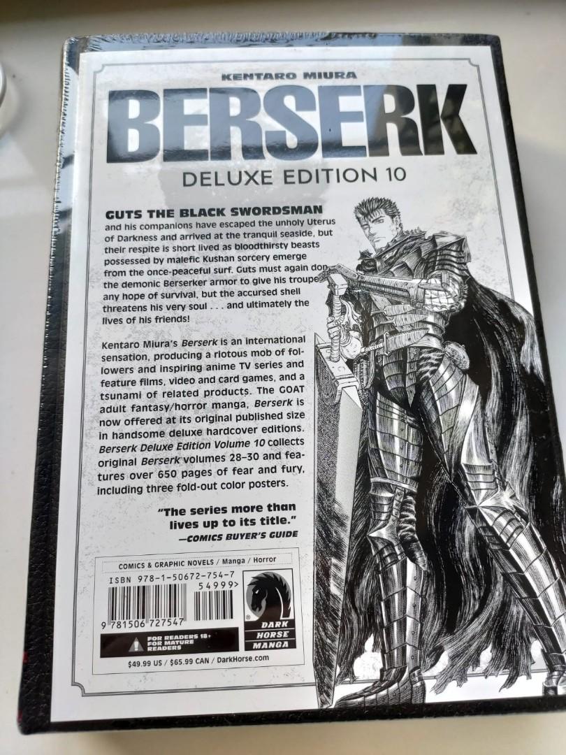 Berserk Deluxe Volume 10 brand new still in shrink wrap, Hobbies & Toys, Books & Magazines ...