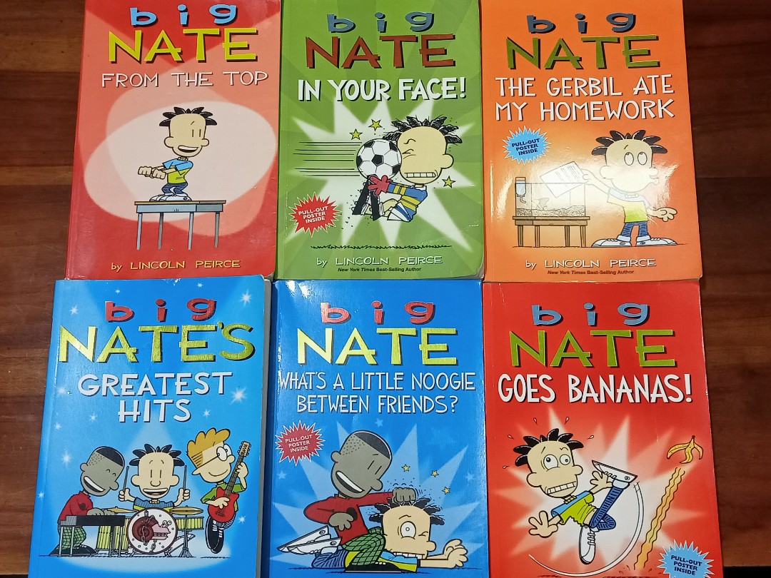 Big Nate Books Collection/Bundle, Hobbies & Toys, Books & Magazines ...