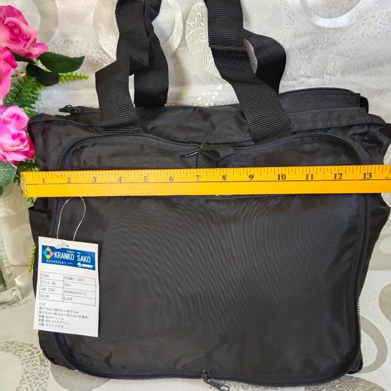 Swany Japan Brand New Black Office Bag, Women's Fashion, Bags & Wallets ...