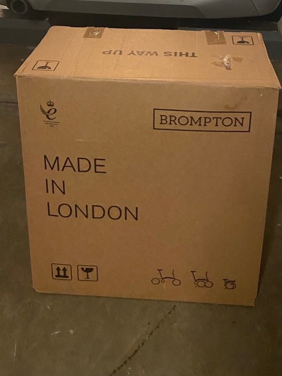 Brompton box, Sports Equipment, Bicycles & Parts, Parts & Accessories ...